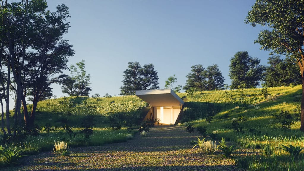 Doomsday luxury bunker with latest space technology • ABIBOO Studio
