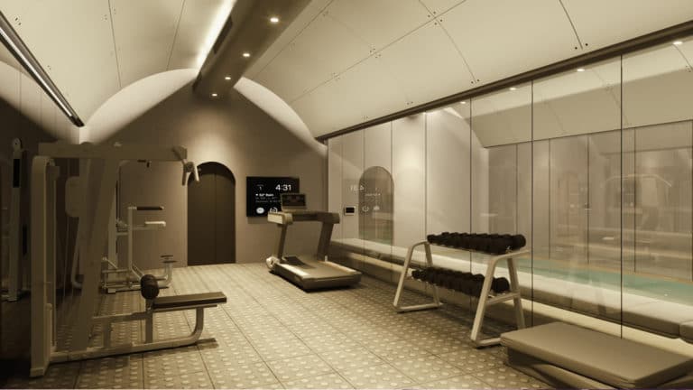 Doomsday luxury bunker with latest space technology • ABIBOO Studio